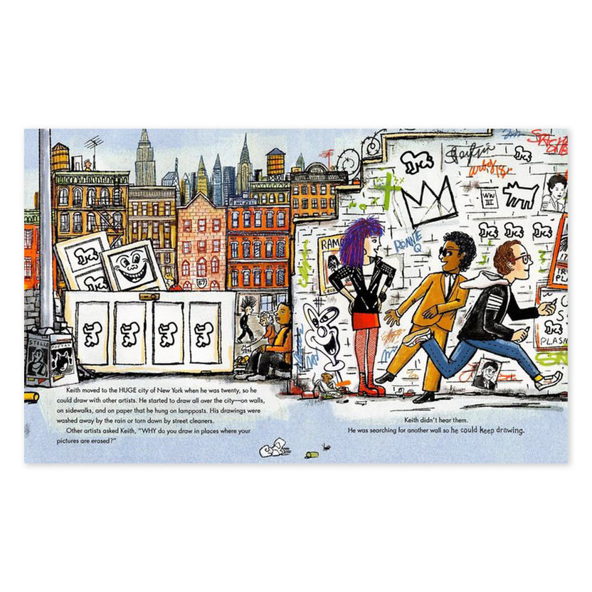 Keith Haring: The Boy Who Just Kept Drawing | Kids Books - The Broad ...