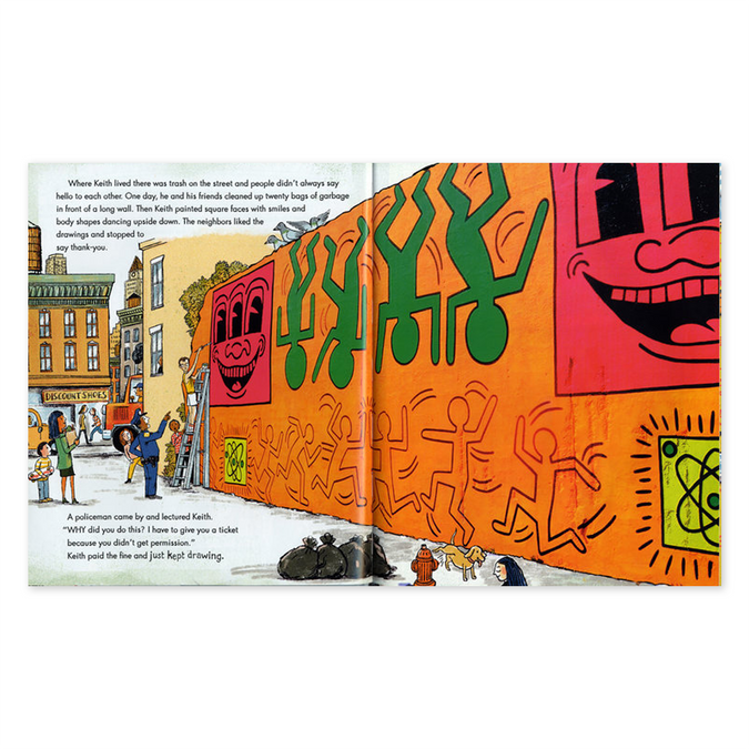 Keith Haring: The Boy Who Just Kept Drawing | Kids Books - The Broad ...