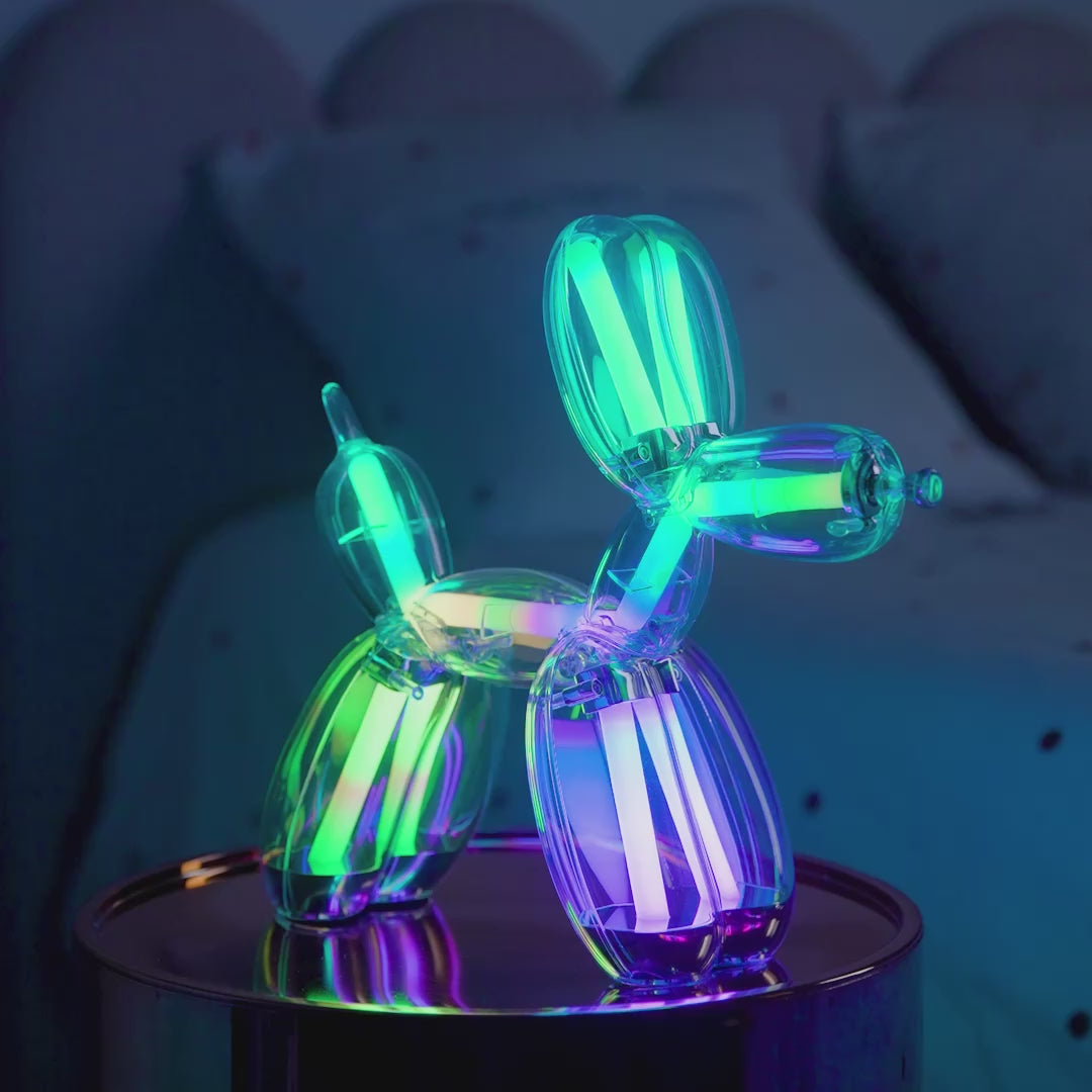 Jeff Koons x Lexon Balloon Dog Color Changing LED Lamp | The Broad ...